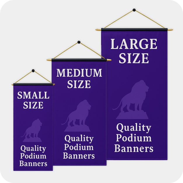 Podium Banners - Printastic | Custom Podium Banners | Podium Banners ...