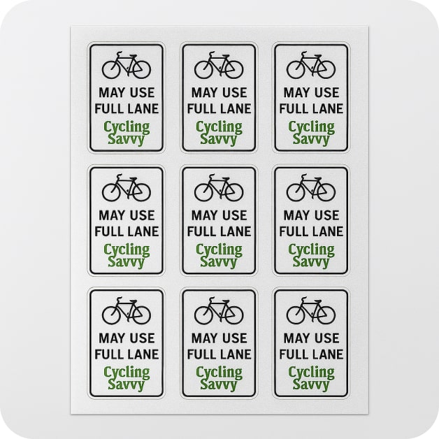 Reflective Stickers - Printastic | Custom Reflective Stickers ...