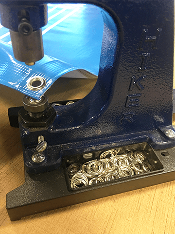 Grommets Enhance Your Banner Installation