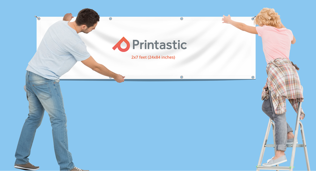 2x7 Banners | Custom Printed 2x7 Vinyl Banner - $20.86