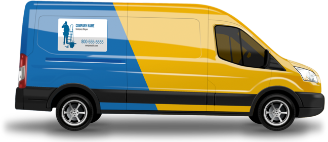 24x36 Magnetic Signs | Custom Printed Magnets for Vans – $39.99