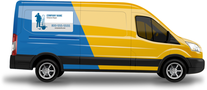 24x48 Magnetic Signs | Custom Printed Magnets for Vans – $45.99