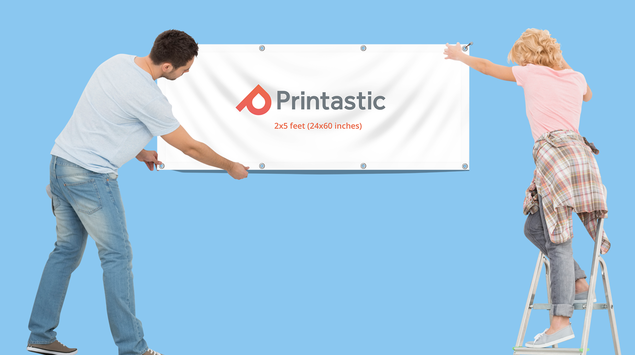 2x5 Banners | Custom Printed 2x5 Vinyl Banner - $14.90