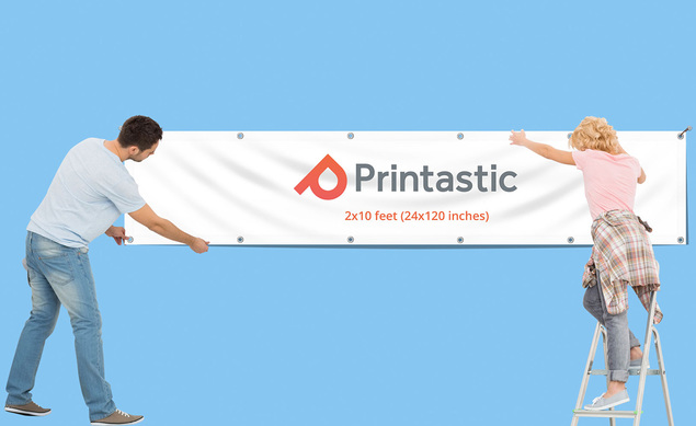2x10 Banners | Custom Printed 2x10 Vinyl Banner - $29.80