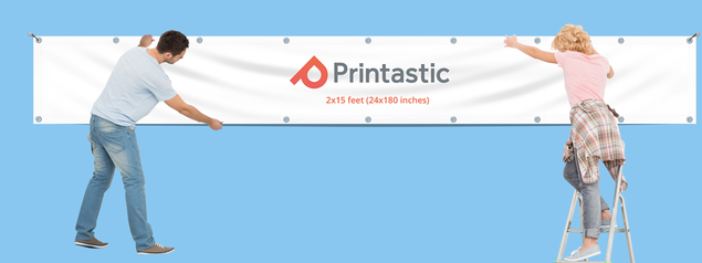 2x15 Banners | Custom Printed 2x15 Vinyl Banner - $44.70