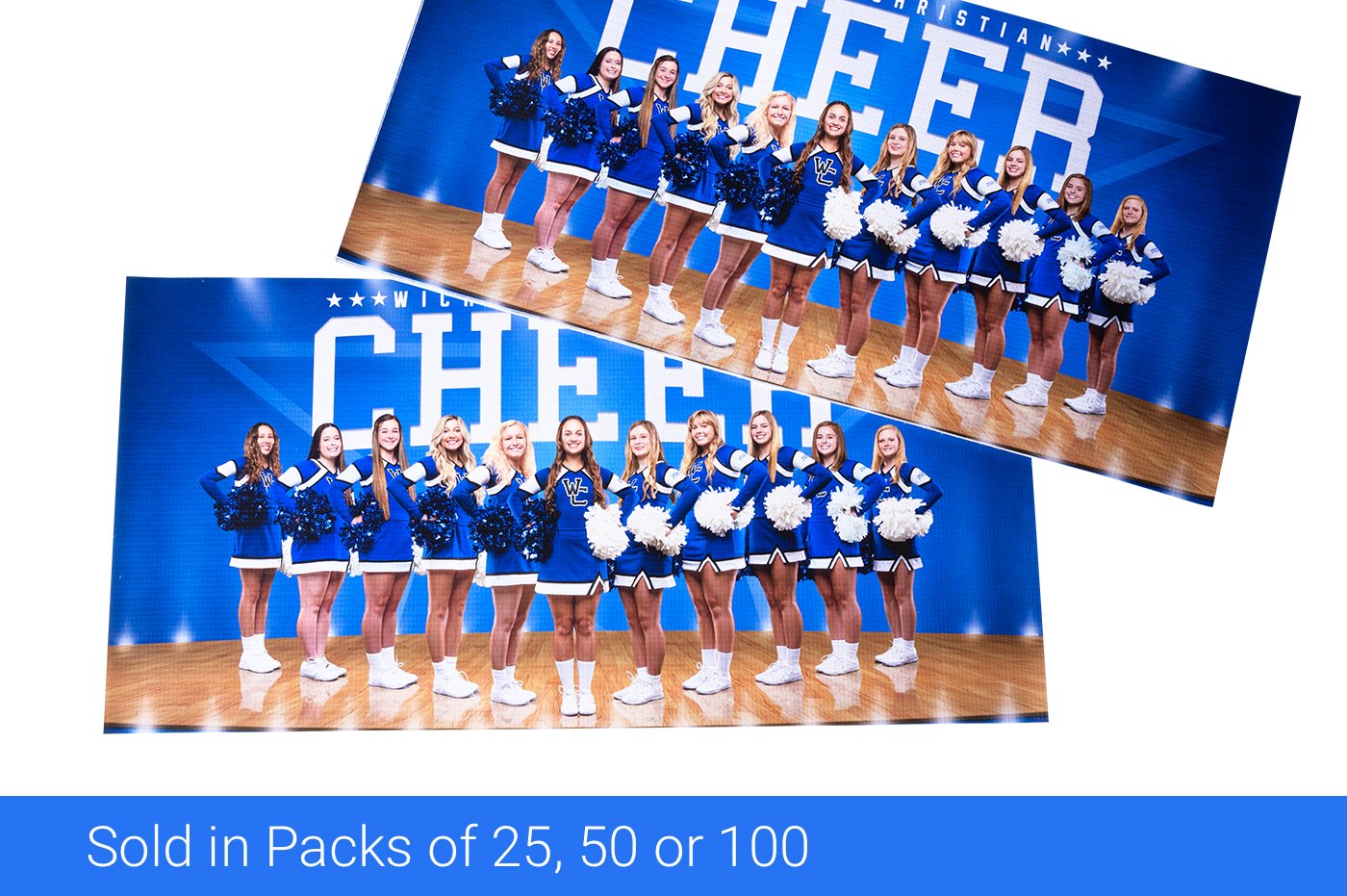 Custom Designed Personal Mini Handheld Banners