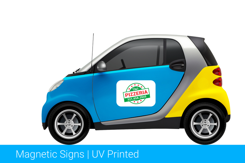 24x36 square Magnetic Signs | Custom Printed Magnets – $65