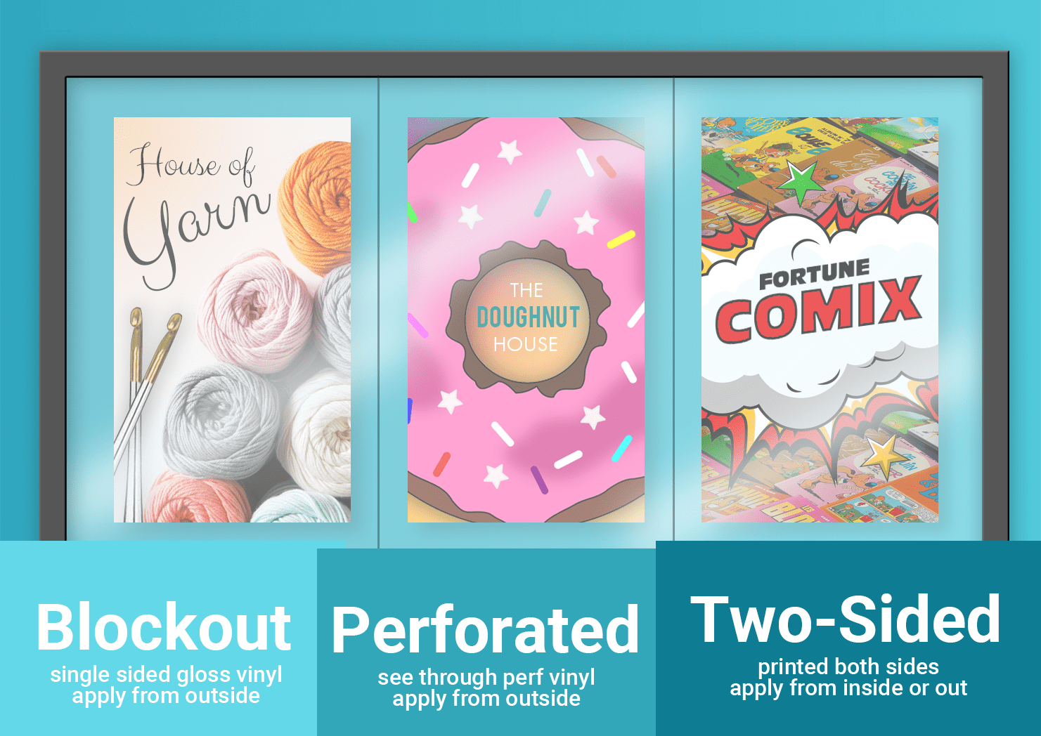 Window Decals | Commercial & Storefront Window Decals