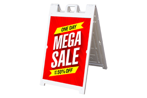 Signicade Signs - Custom Printed Signicade A-Frame Signs