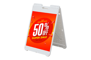 22x28 Simpo II A-Frame signs - Tall lightweight A-Frame