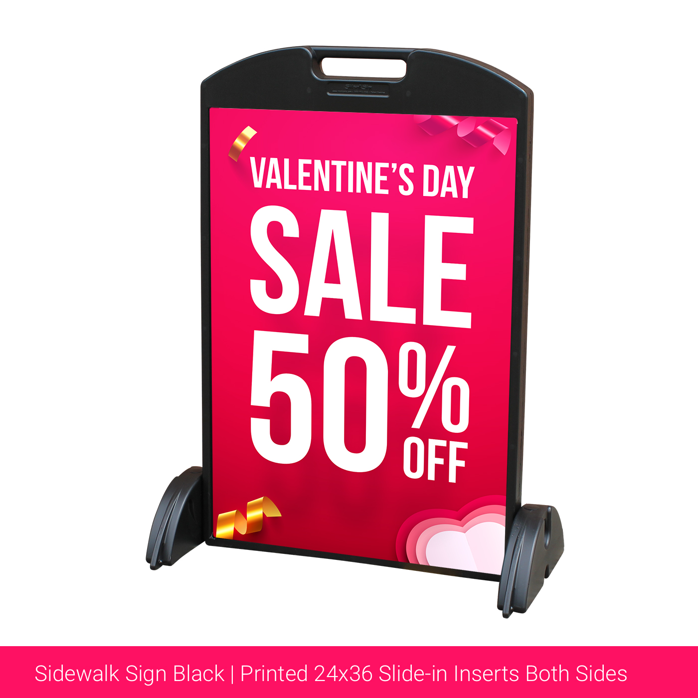 Sidewalk A-Frame signs - Perfect for busy narrow sidewalks