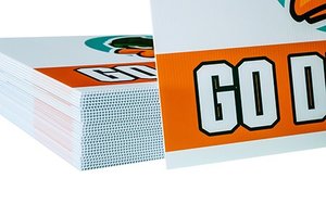 Corrugated Plastic Signs | Affordable, Lightweight & Durable