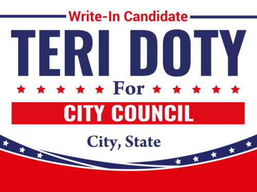 City Council Political Signs | Design & Buy Election Signs