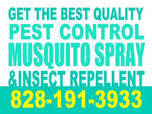 Pest Control Yard Signs