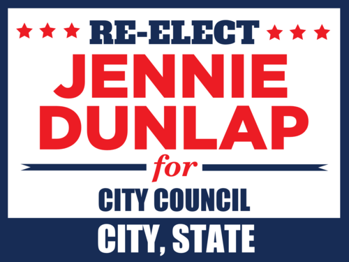 City Council Political Signs | Design & Buy Election Signs