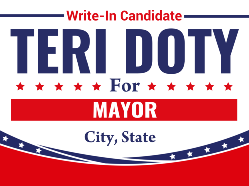Mayor Political Signs | Customizable Signs & Banners