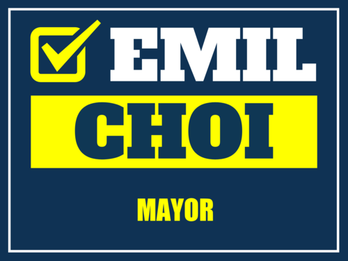 Mayor Election Signs - Printastic | Mayor Political Signs | Mayor ...