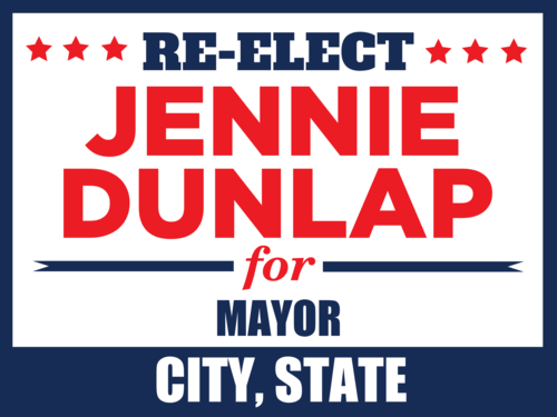 Mayor Election Signs - Printastic | Mayor Political Signs | Mayor ...