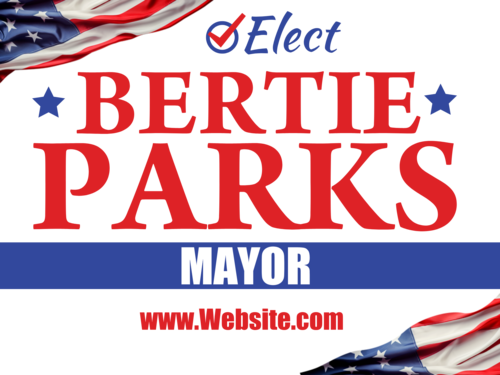 Mayor Election Signs - Printastic | Mayor Political Signs | Mayor ...