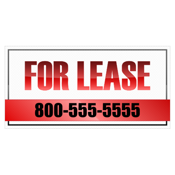 For Lease Banner | Printastic.com