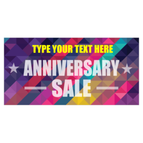 Anniversary Sales Banners | Printastic