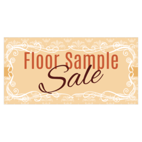 Floor Model Sale Banners From $9.00