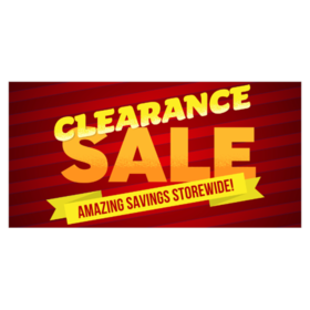 Clearance Sale Banners | Printastic.com