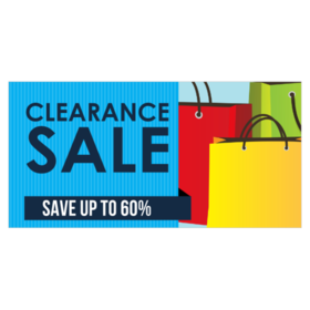 Clearance Sale Banners | Printastic.com