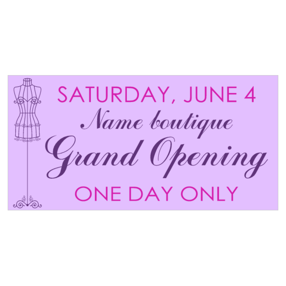 Grand Opening Banners | Printastic.com