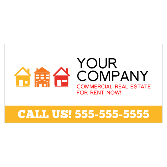 For Rent Banner | Printastic.com