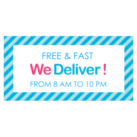 Speciality Business We Deliver Notification Banners