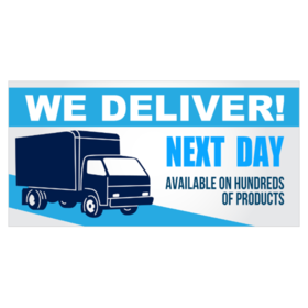 Speciality Business We Deliver Notification Banners