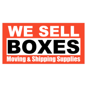 We Sell Box Banners - Announcements that you offer boxes