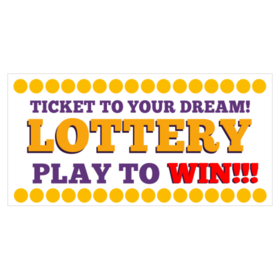 Lottery Ticket Banners - Lottery Sale Banners