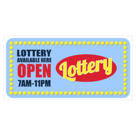 Lottery Ticket Banners - Lottery Sale Banners