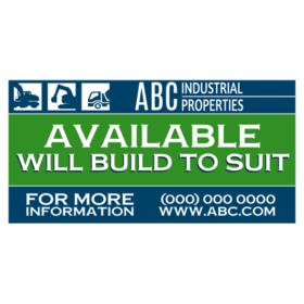 Build to Suit Real Estate Banners