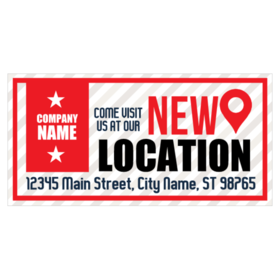 Second Store Banners - Opening A New Location Banners
