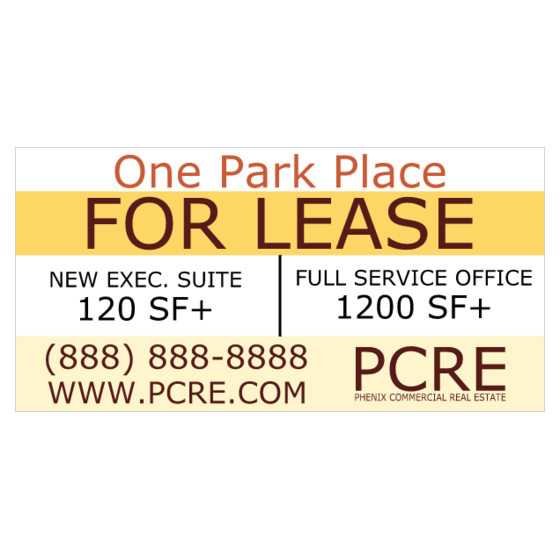 For Lease Banner | Printastic.com