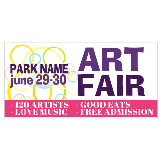 Use Customized Art Show Signs To Bring Attention To Your Local Art Fair ...