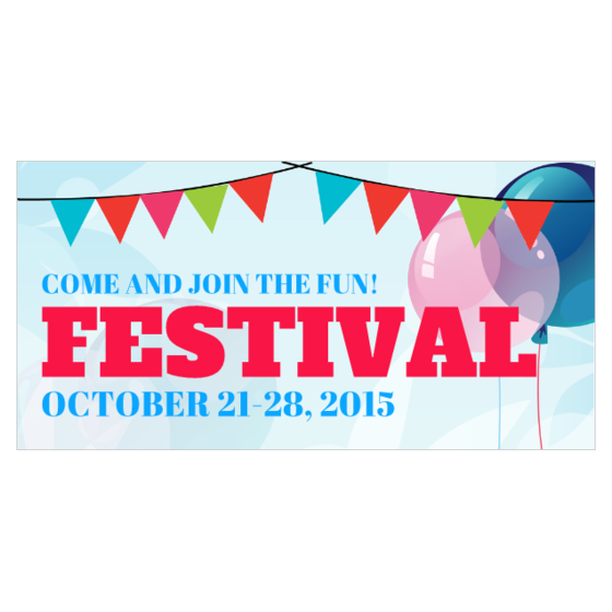 Vinyl Banners Promote Festivals | Printastic