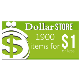 Custom Dollar Store Retail Banners for Store Advertising