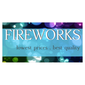 Custom Fireworks Store Retail Banners for Advertising