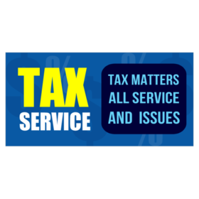 Tax Service Signs For Custom Tax Banners