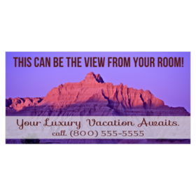 Vacation Property Custom Banners | Printastic