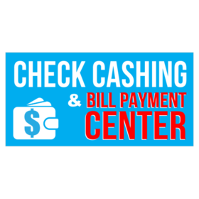 Bill Payment Service Signs To Create Billing Service Banners