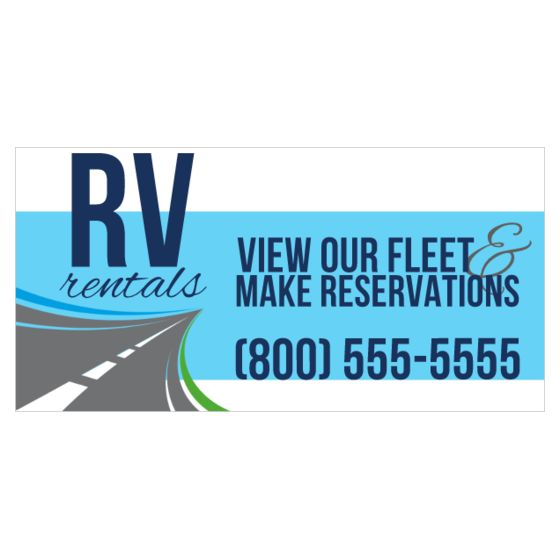 RV Rental Banners | Printastic.com