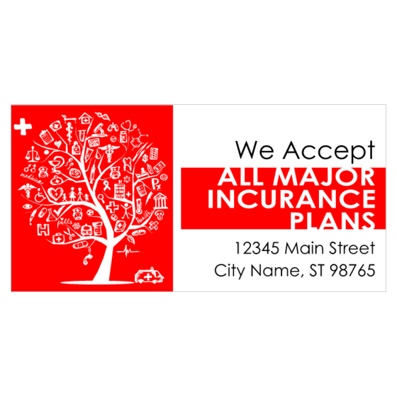 We Accept All Major Insurance Plans