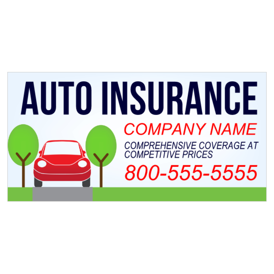 Insurance Banners Promote Your Offerings | Printastic