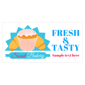 Promote Your Baked Goods With A Custom Bakery Banner - Printastic.com