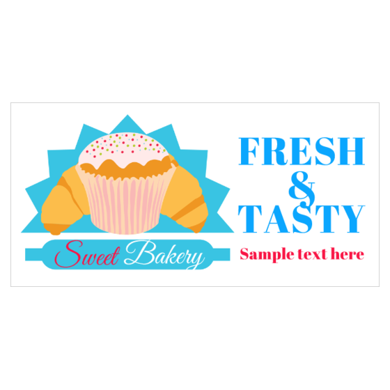 Promote Your Baked Goods With A Custom Bakery Banner - Printastic.com